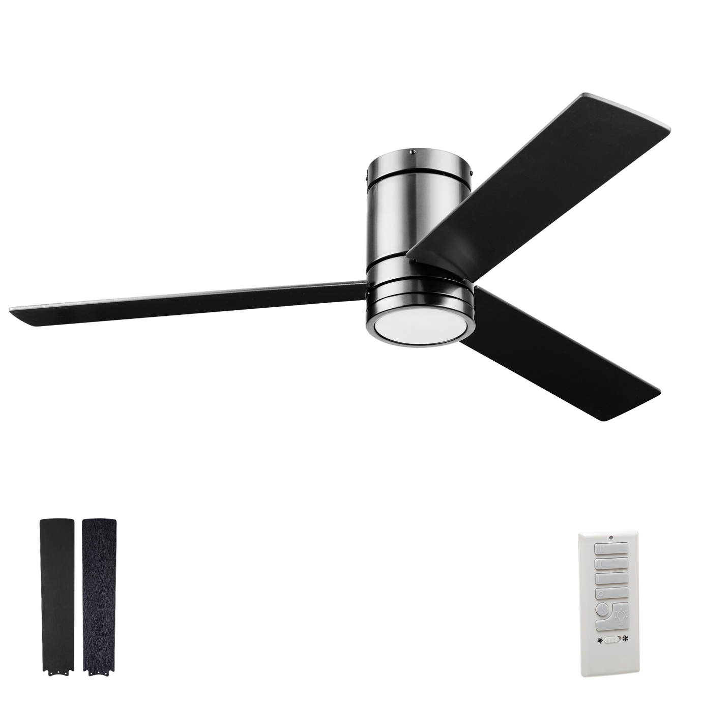52 Inch Espy, Gun Metal, Remote Control, Ceiling Fan – Prominence Home