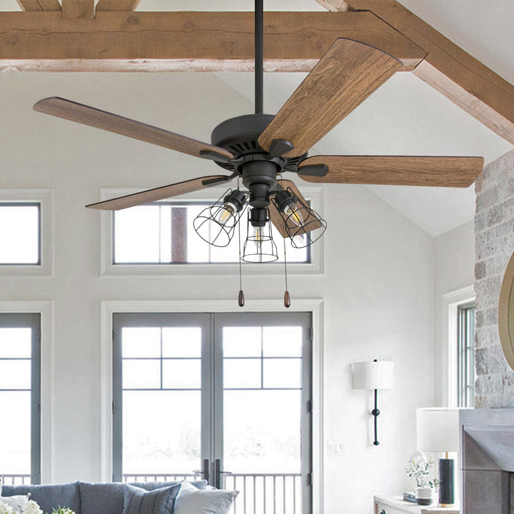 52 Inch Inland Seas, Bronze, Remote Control, Ceiling Fan – Prominence Home