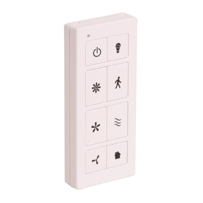 Universal Ceiling Fan Remote Control Kit with Wall Mount, White ...